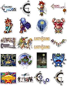 Amazon.com: Stickers 20 Pcs Per Pack Chrono Aesthetic Trigger Laptop ...