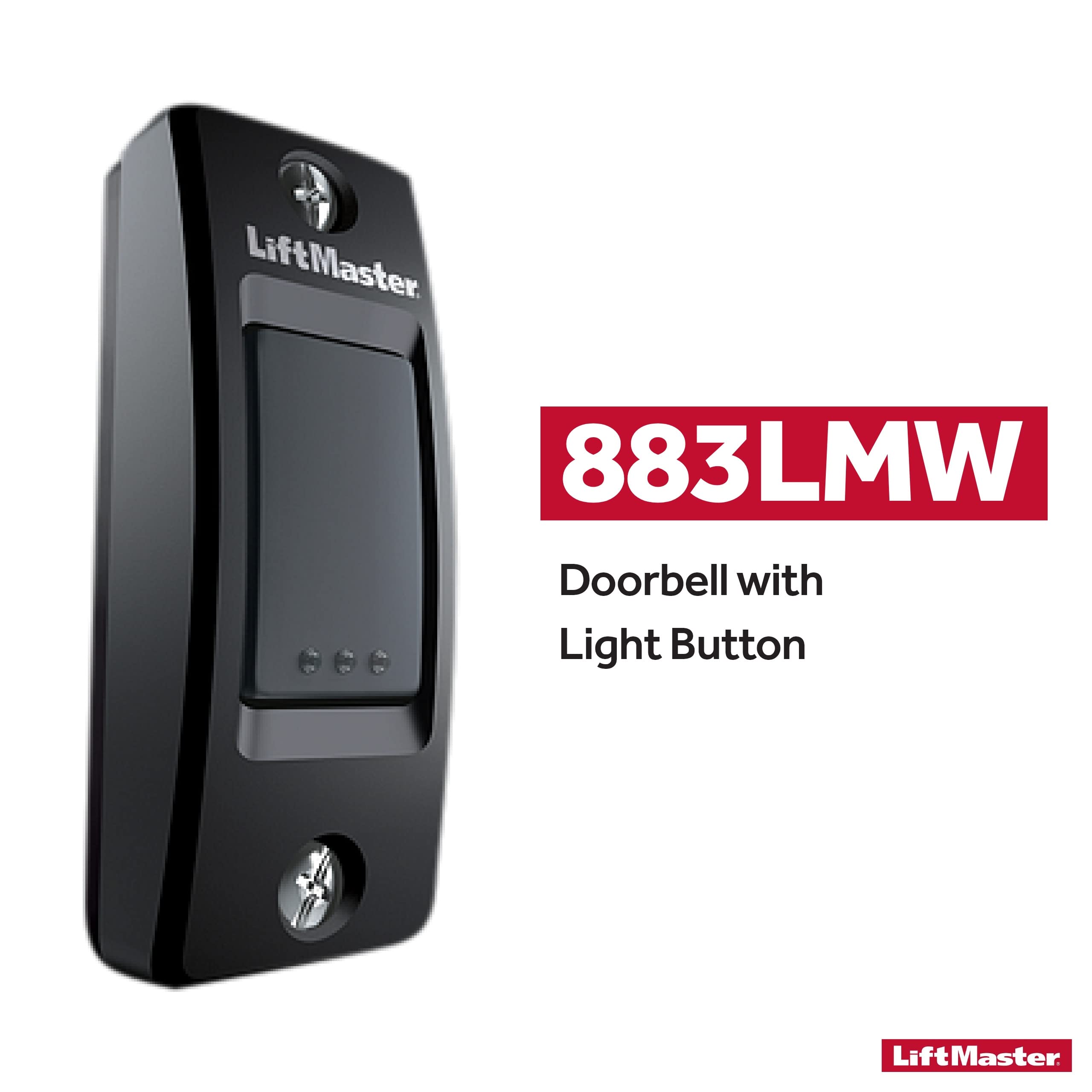 Snapklik.com : LiftMaster 883LMW Wall-Mounted Wired Push Garage Door ...
