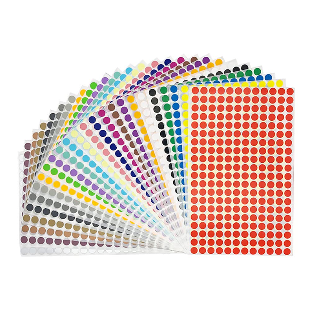 Color Book Spine Labels 1000pcs For Classroom Library Organization ...