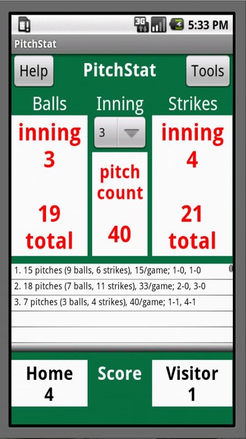 PitchStat - App on Amazon Appstore