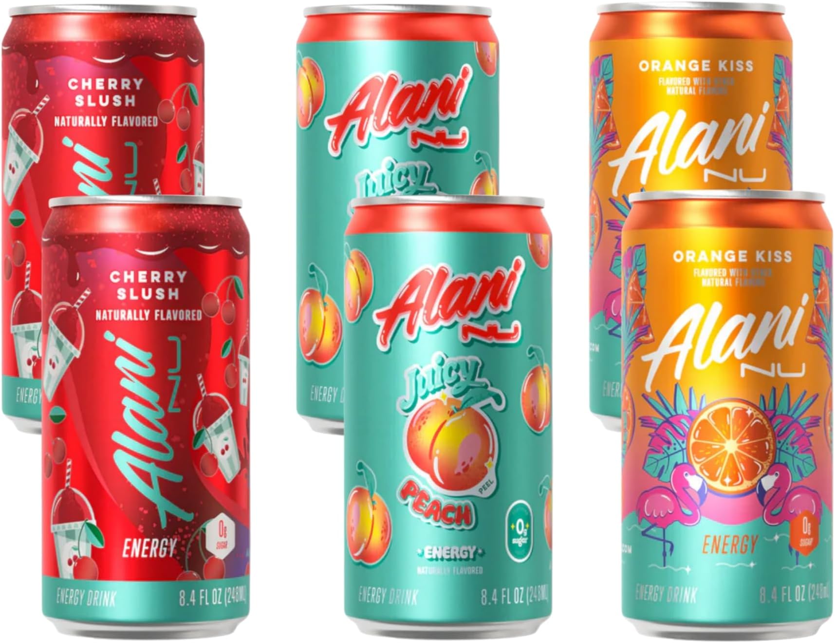 Amazon.com : New Alani Energy Drinks Sugar Free, Low Calorie, Alani ...