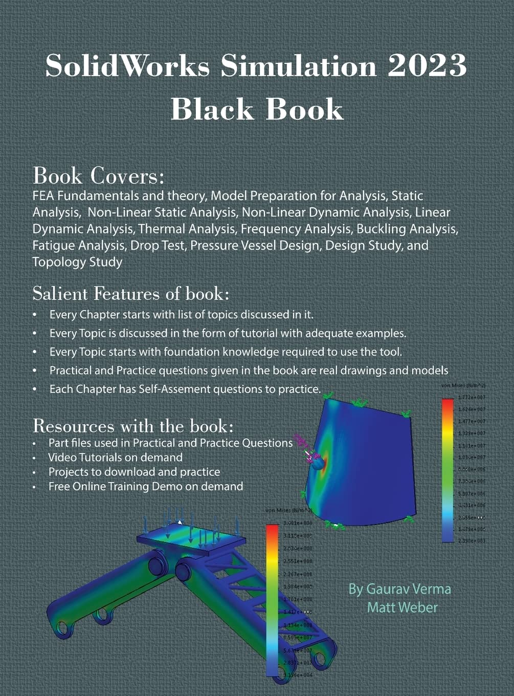 Buy SolidWorks Simulation 2023 Black Book Book Online at Low Prices in ...