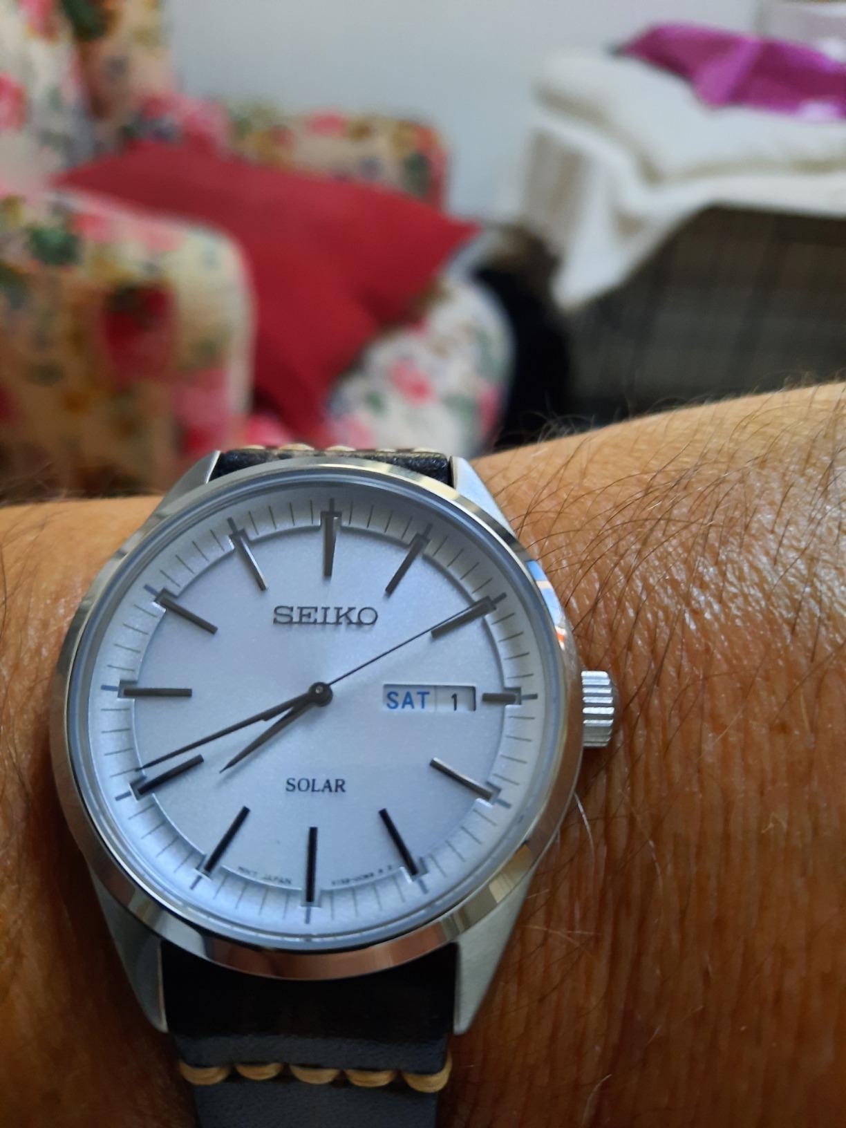 Seiko Mens Watch SNE523P1 : Amazon.co.uk: Fashion