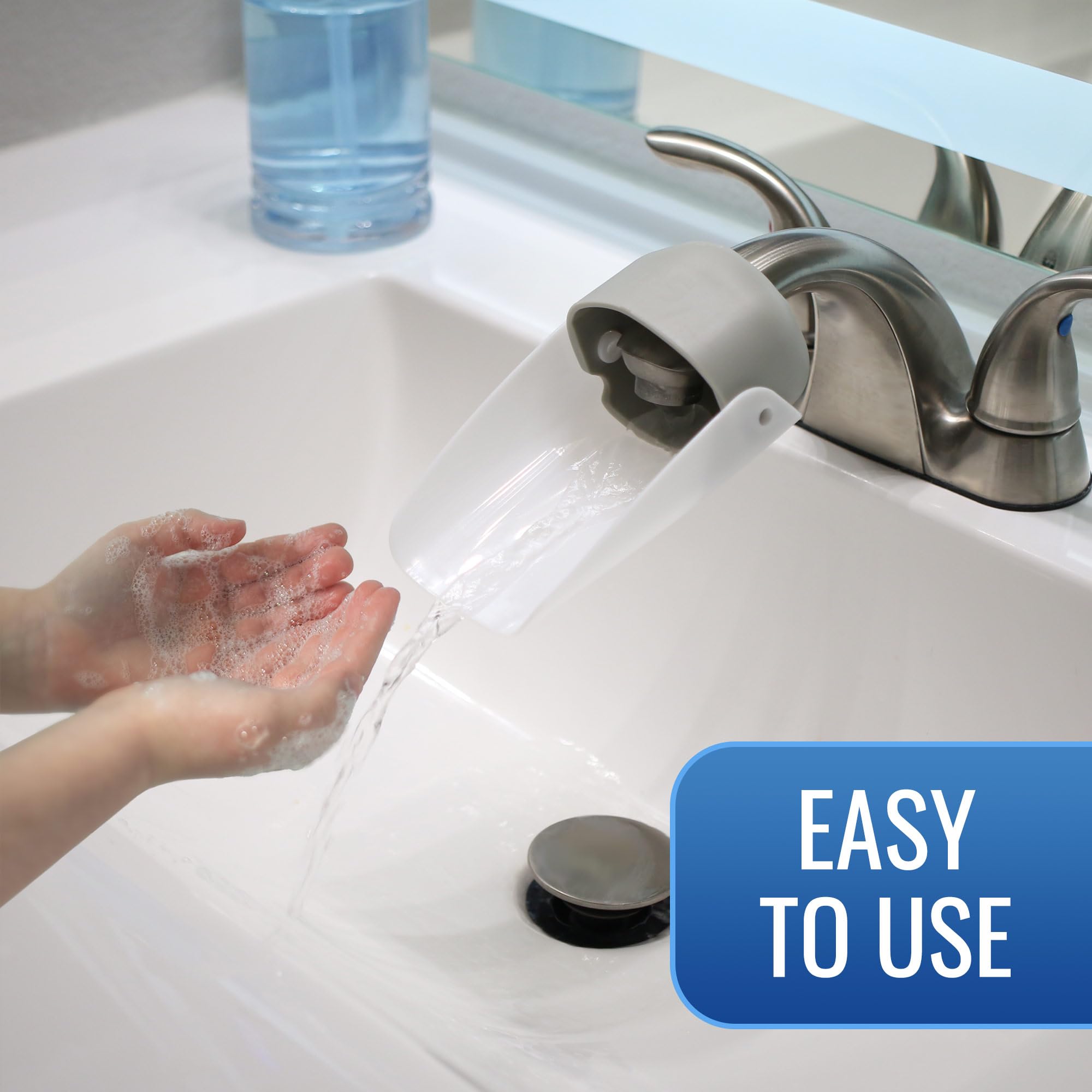 Snapklik.com : HealthSmart Easy Reach Bathroom Sink Faucet Extender For ...