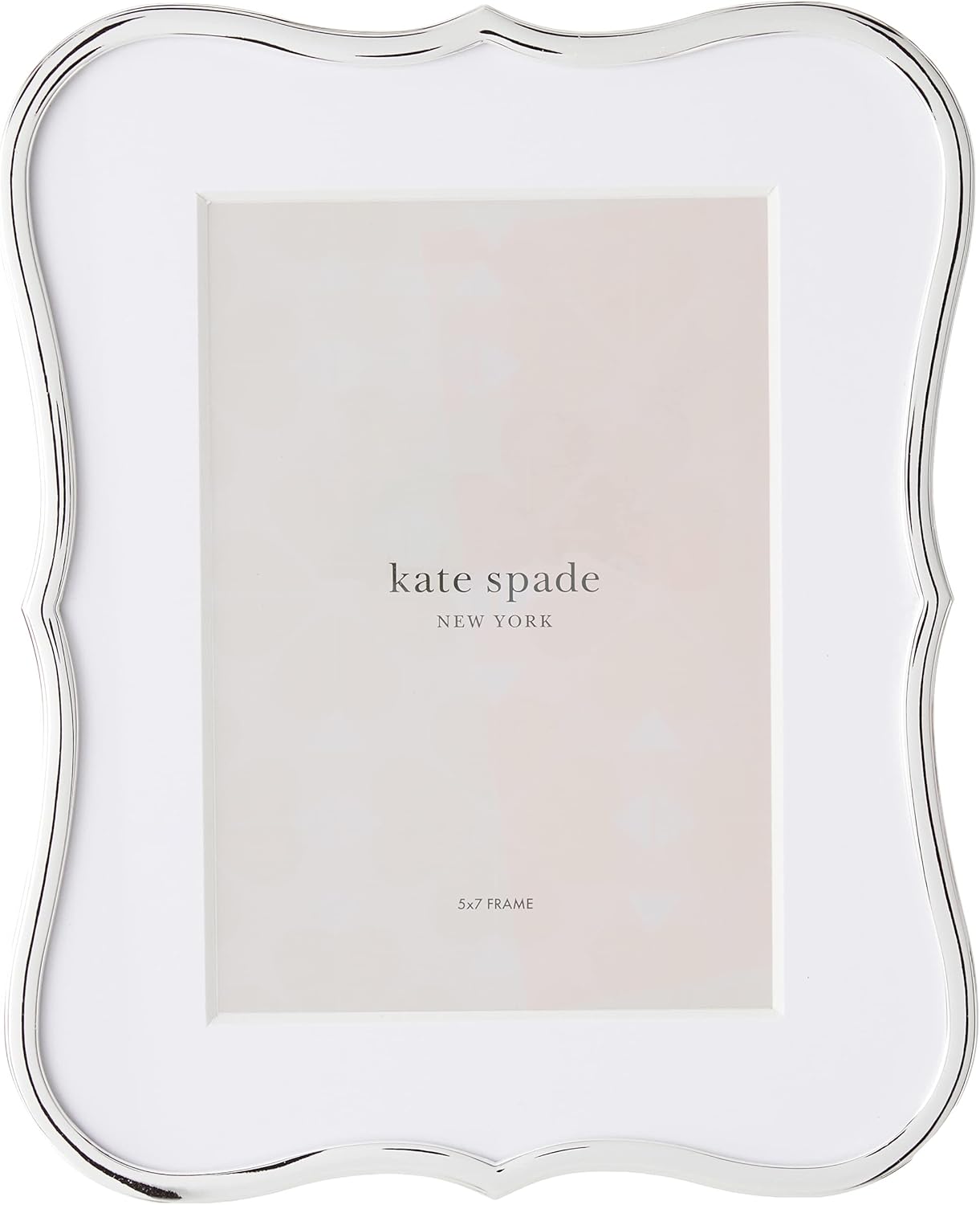 Kate Spade New York Crown Point Silver-Plate Picture Frame, 5″ x 7 ...