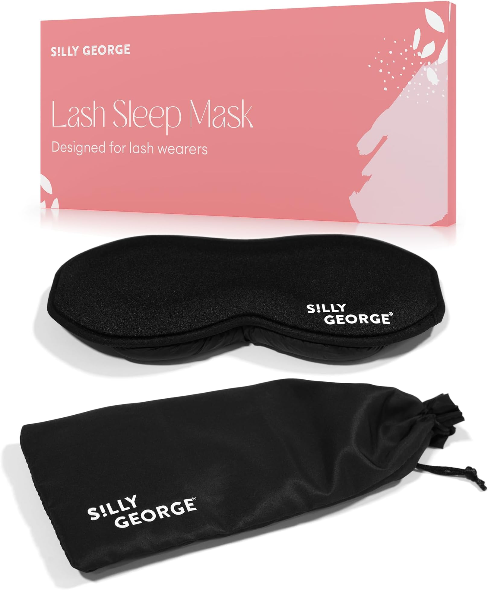 Amazon.com: Silly George Lash Sleep Mask - 3D Contoured Blackout Eye ...