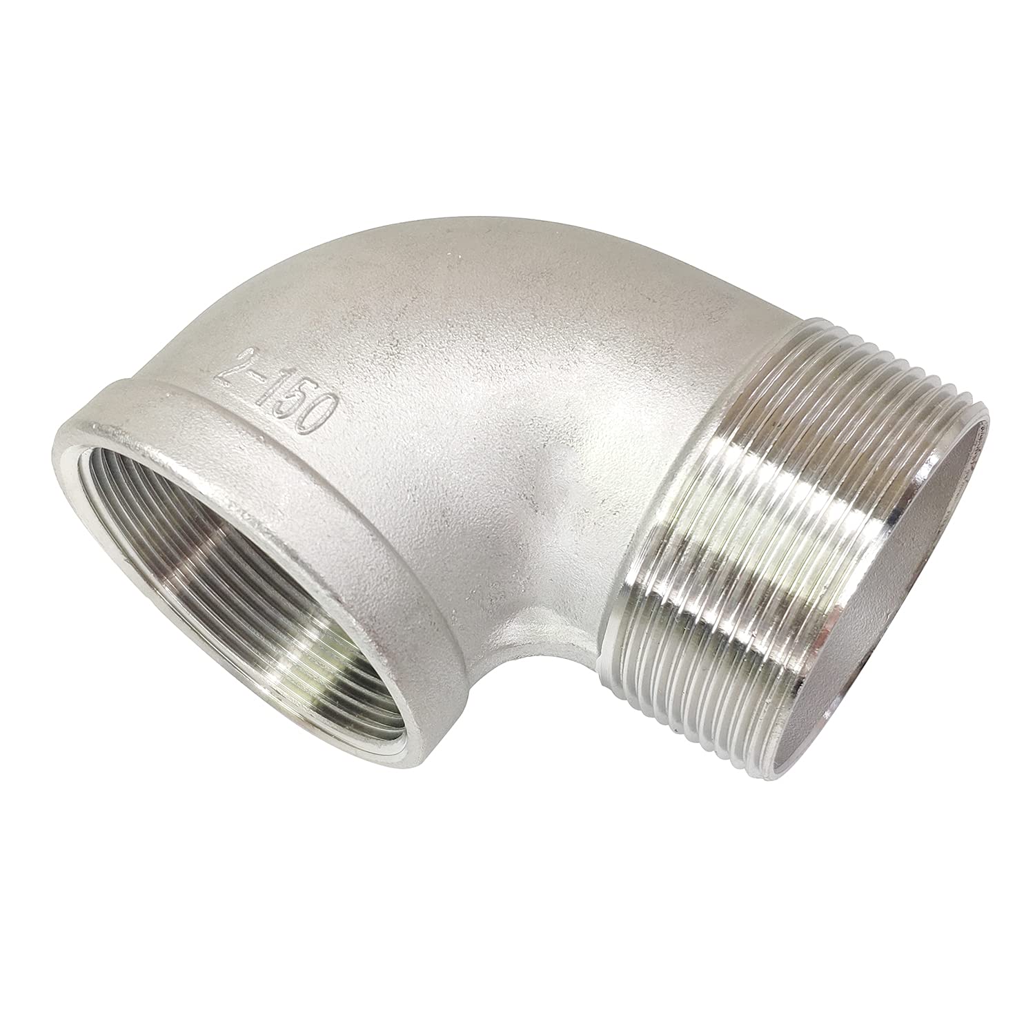 Snapklik.com : 2 NPT Female X 2 NPT Male 90 Degree Street Elbow ...