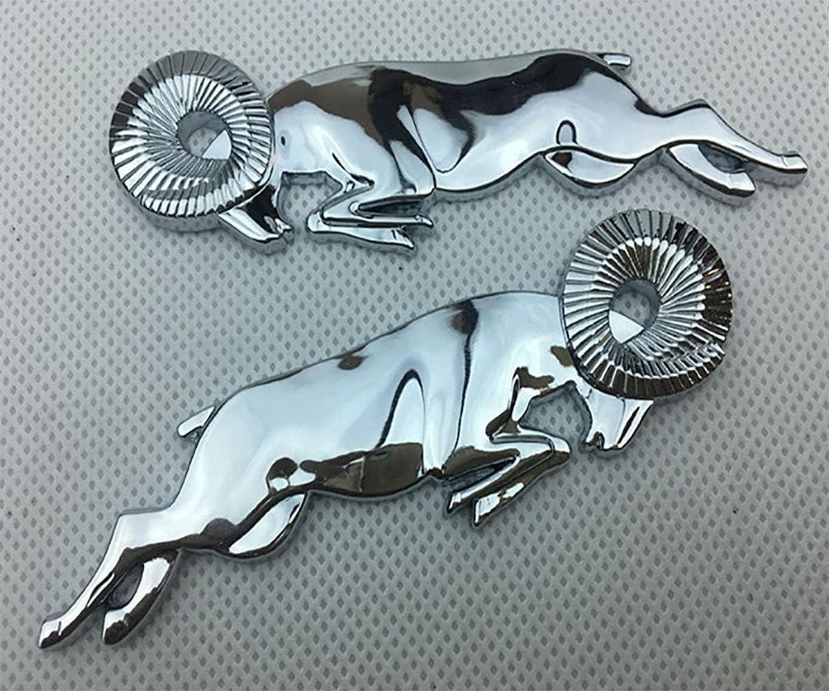 Amazon.com: Dodge Ram Front Grille Ram Head Emblem New Mopar OEM ...