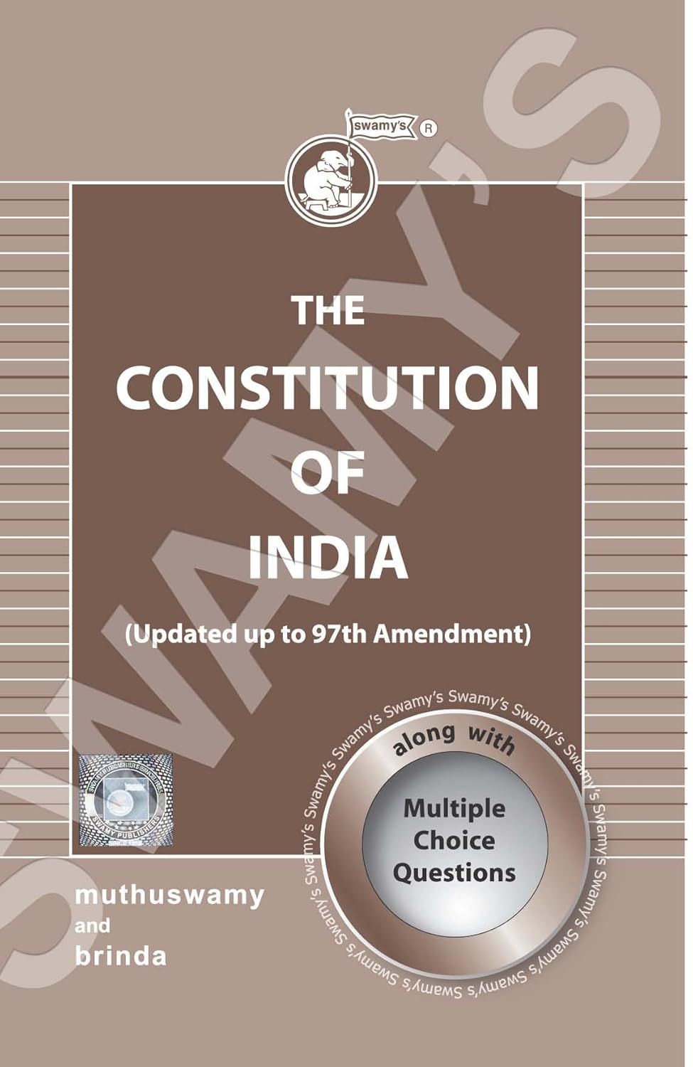 Buy Swamy Publishers (P) Ltd. The Constitution of India (97th Amendment ...