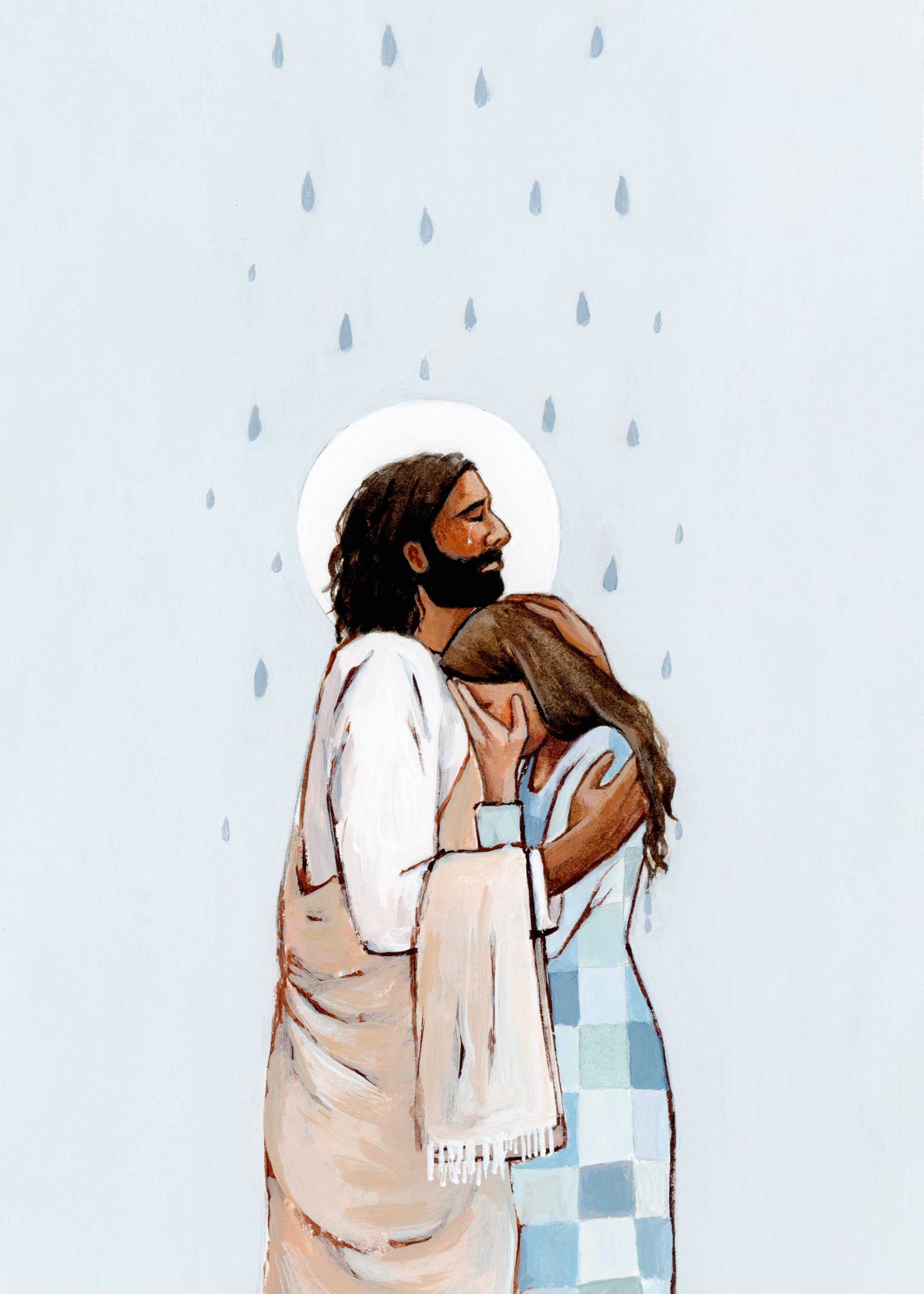 Jesus Hug Wallpaper