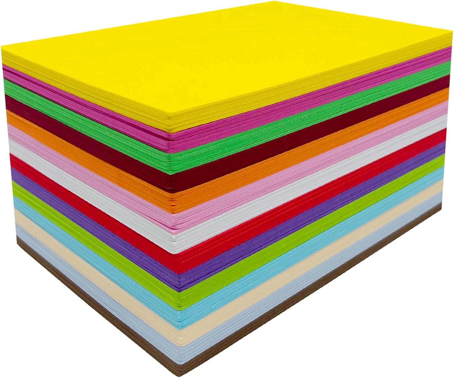 Amazon.com: 70 Pack EVA Foam Sheets, 9 x 6 Inch, 2mm Thick Handicraft ...