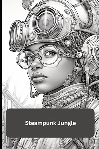 Amazon.com: Steampunk Jungle: Adult Coloring Book: 9798859402267: Books ...