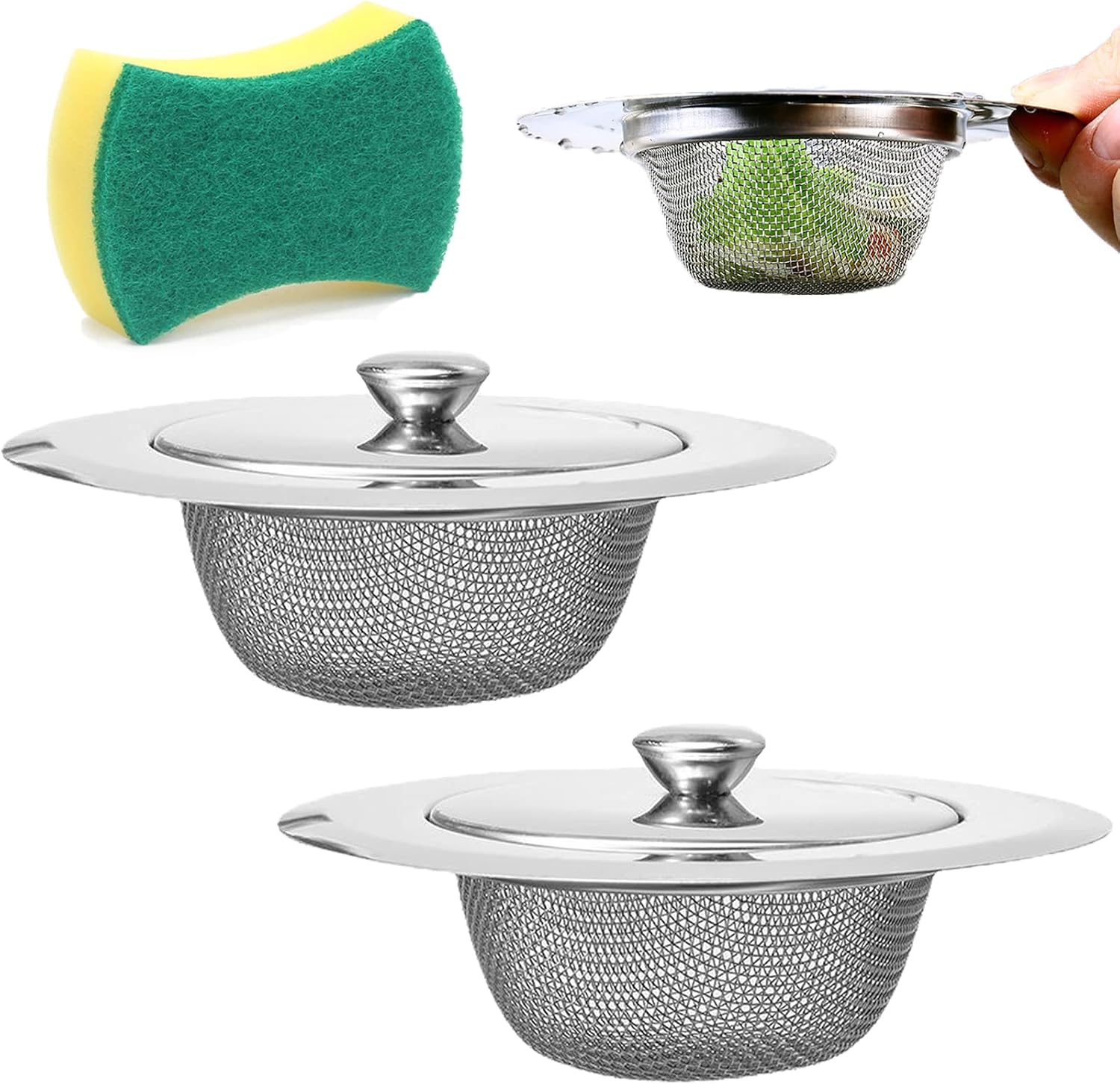 2023 New Wixvel Stainless Steel Sink Filter,Stainless Steel Sink Filter ...