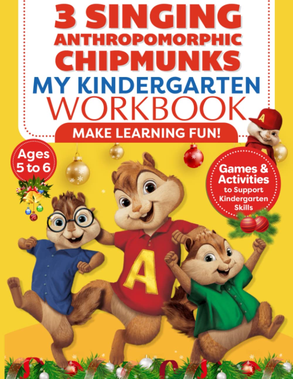 3 Singing Anthropomorphic My Kindergarten Workbook Journal Handwriting ...