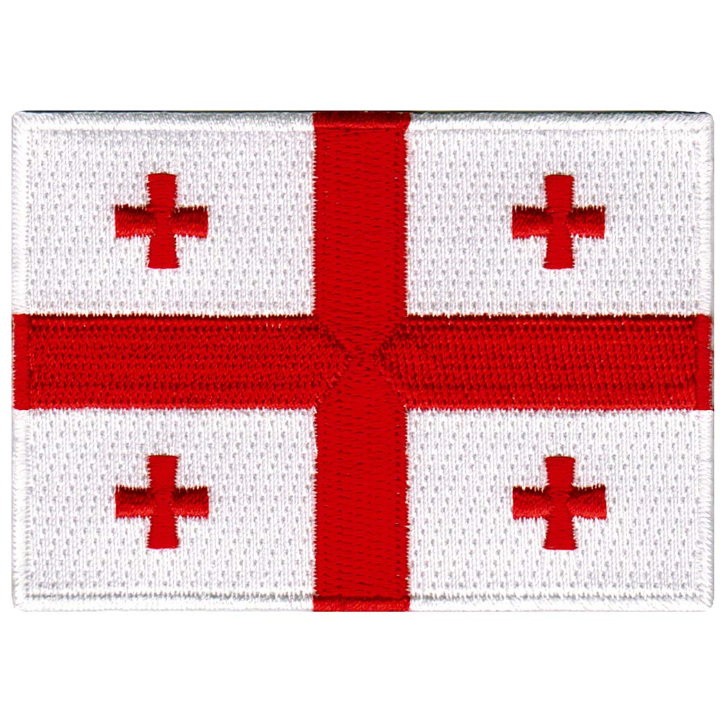 Amazon.com: Cypress Collectibles - Republic of Georgia Flag Patch ...