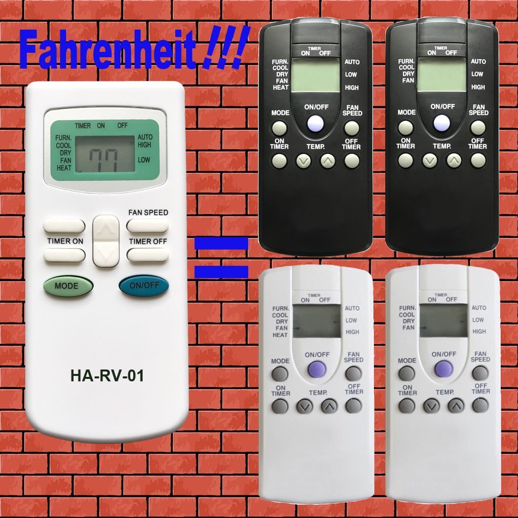 YING RAY for Carrier Air V Airv Rv Air Conditioners Remote Control for ...