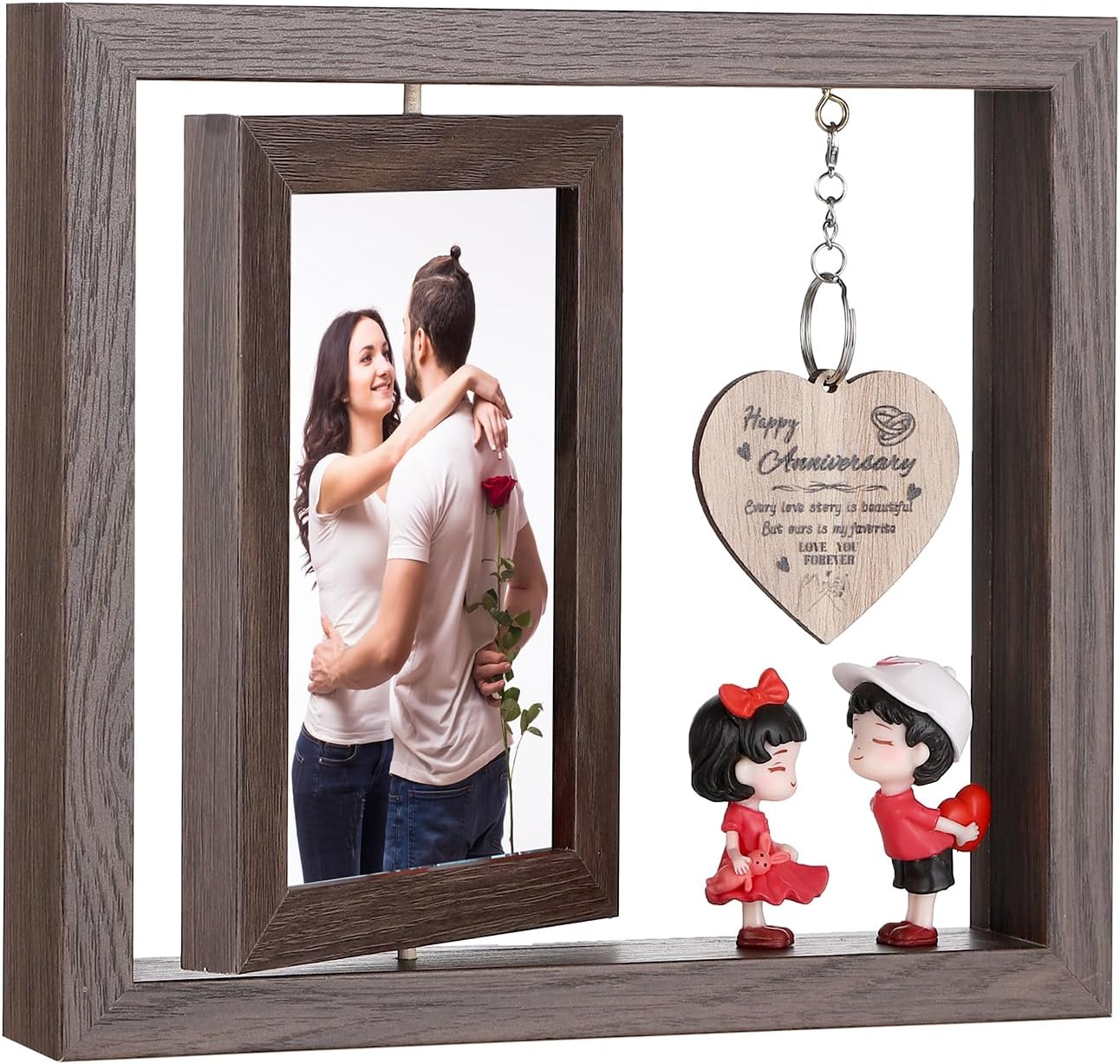Amazon.com - Anniversary Frame for Him Her, Happy Anniversary Wedding ...