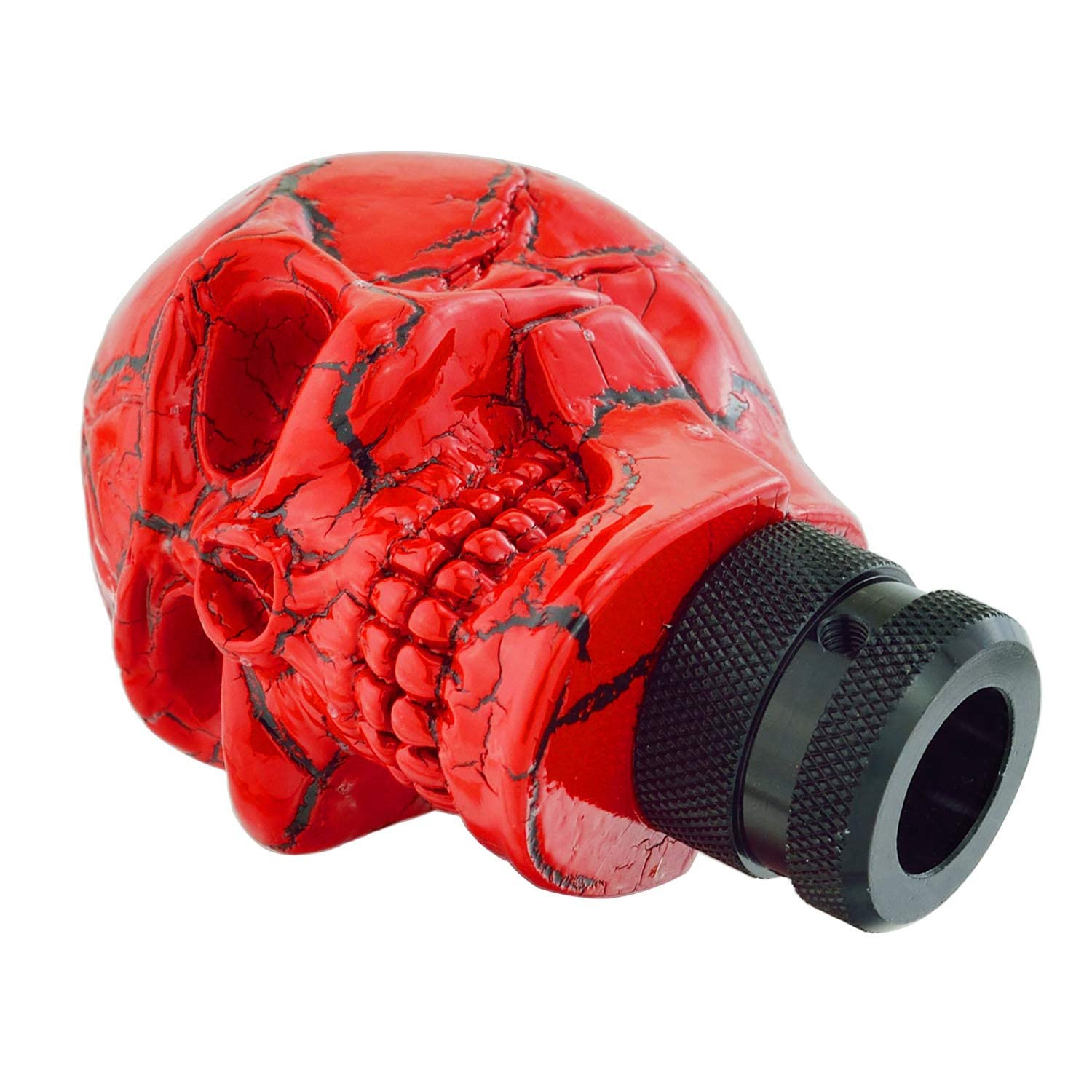 Snapklik.com : Lunsom Skull Gear Stick Shifter Knob, Resin Gear Shift ...