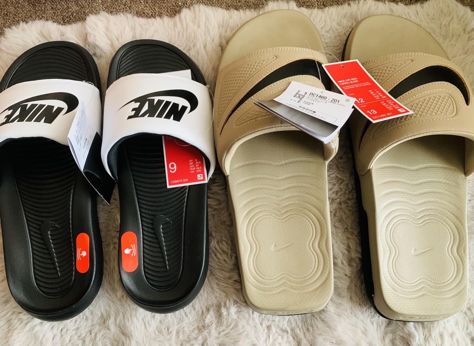 Amazon | [ナイキ] エア マックス シロ スライド AIR MAX CIRRO SLIDE カーキ/ブラック DC1460-201 ...