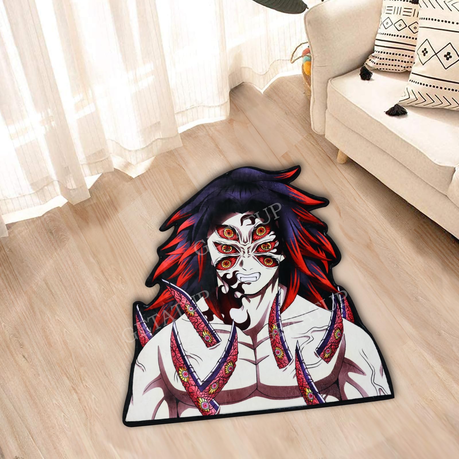 Amazon.com: Anime Rug Character Shape - Anime Carpet Non-Slip, Ultra ...