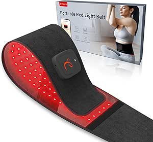 Amazon.com: Comfytemp Cordless Red Light Therapy Belt for Body ...