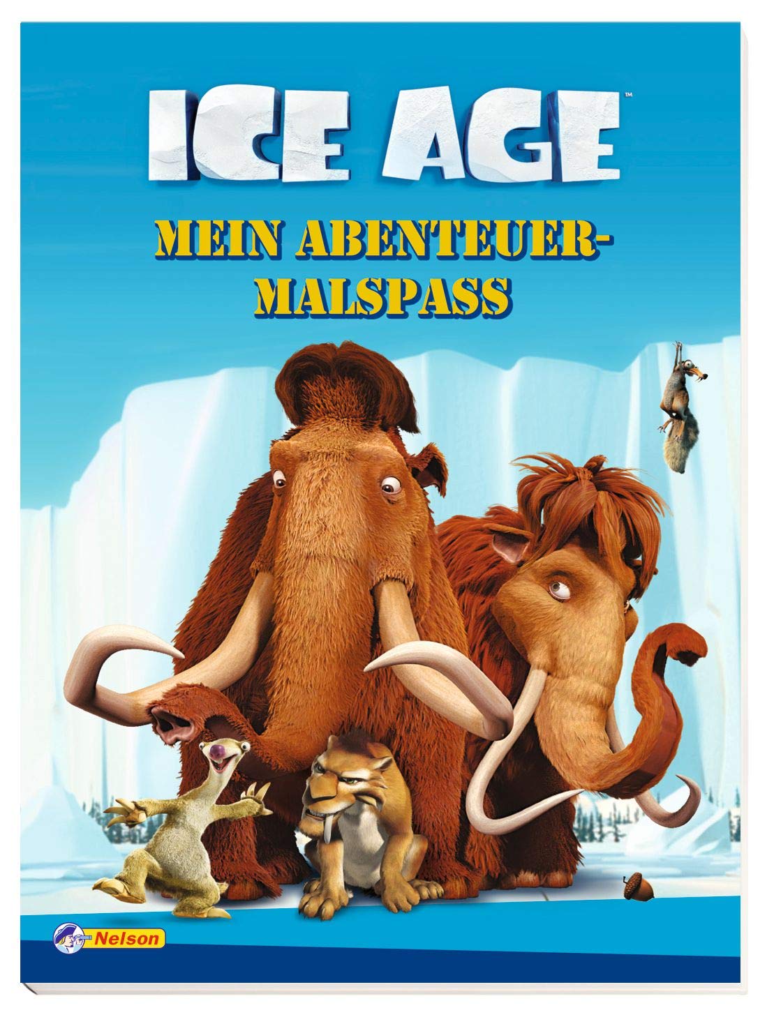 Ice Age Mein Abenteuer-Malbuch : Fox Entertainment Group Inc.: Amazon ...