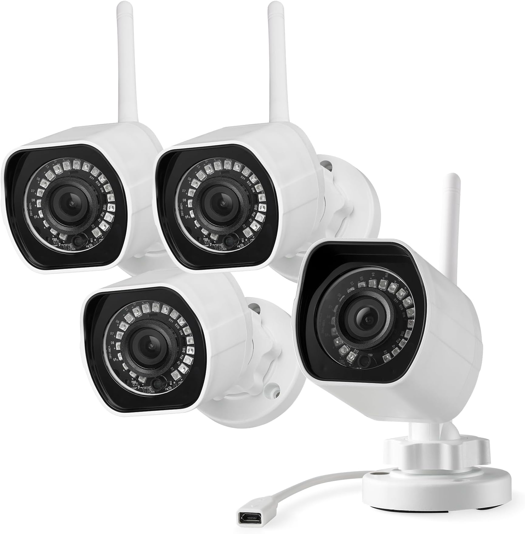 Amazon.com : Zmodo Outdoor Security Cameras Wifi - 1080p Full HD ...