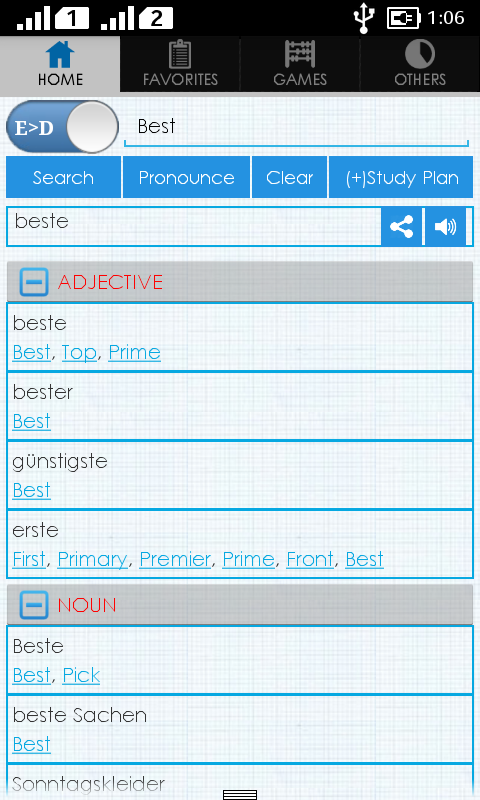 German Dictionary - App on Amazon Appstore