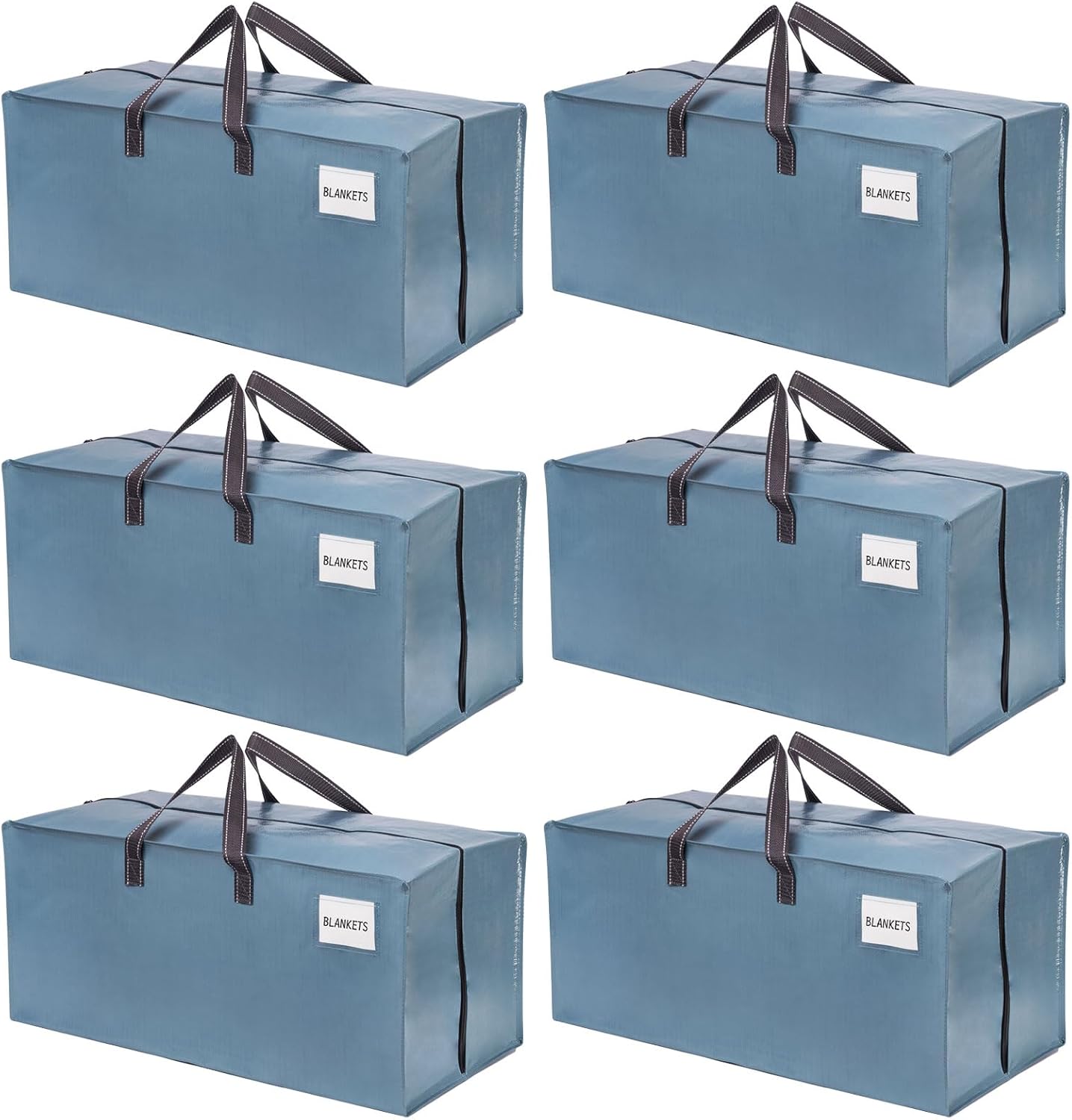 Amazon.com: VENO 6 Pack Moving Bags w/Backpack Straps, Moving Boxes ...