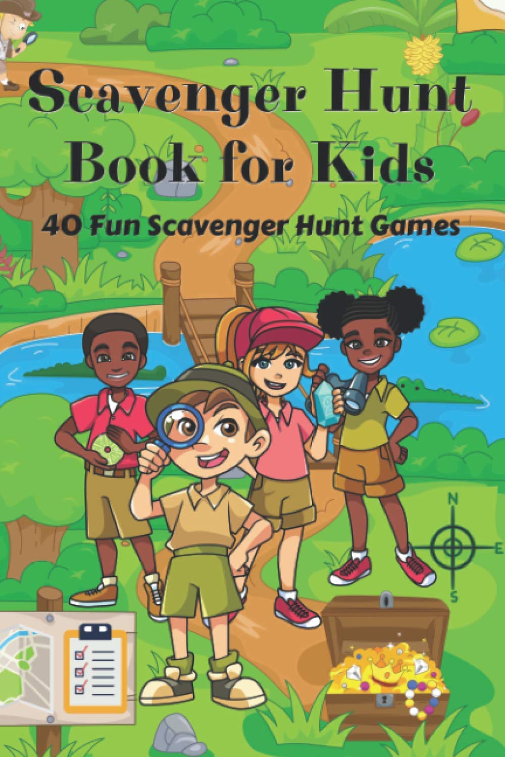 Amazon.com: Scavenger Hunt Book for Kids: 40 Fun Scavenger Hunt Games ...