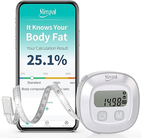 Amazon.com: Slimpal Smart Body Measuring Tape, Tape Measure for Body ...
