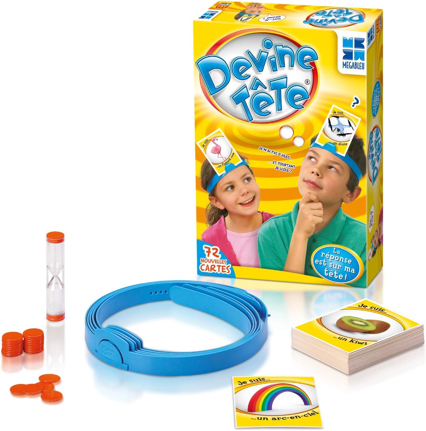 Megableu Traditional games - Devine Tete (Guessing Game) : Amazon.co.uk ...