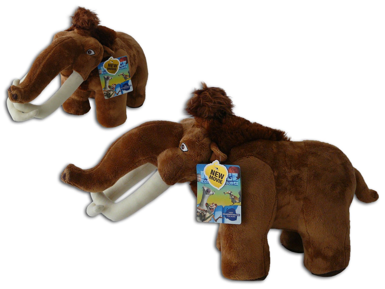 Buy Manny 12'' Plush Doll Manfred Woolly Mammoth Ice Age 5 Collision ...