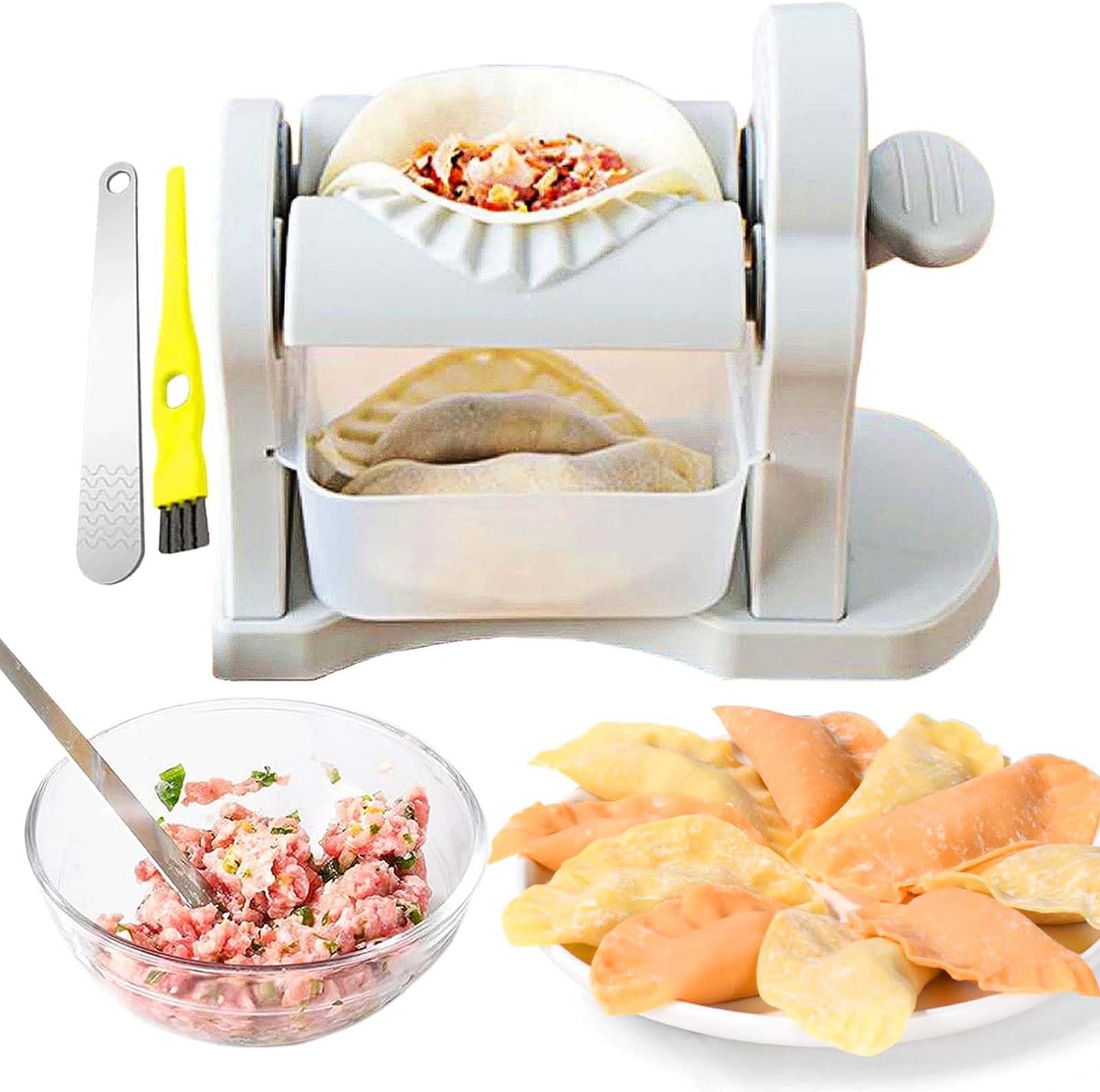 Amazon.com: JAYVAR Manual Dumpling Maker, Dumpling Maker Press ...