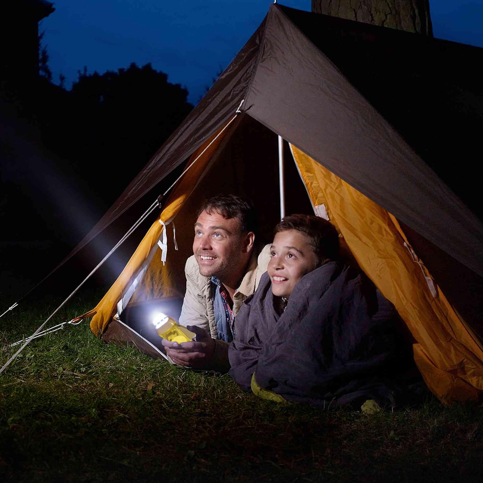 Fancemot 40 Pcs Hand Crank Flashlight, 3 LED Portable Flashlight ...