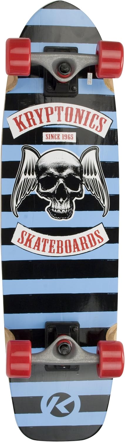 Amazon.com : Kryptonics Cruiser Rider Jacket Graphics Skateboard (28 ...