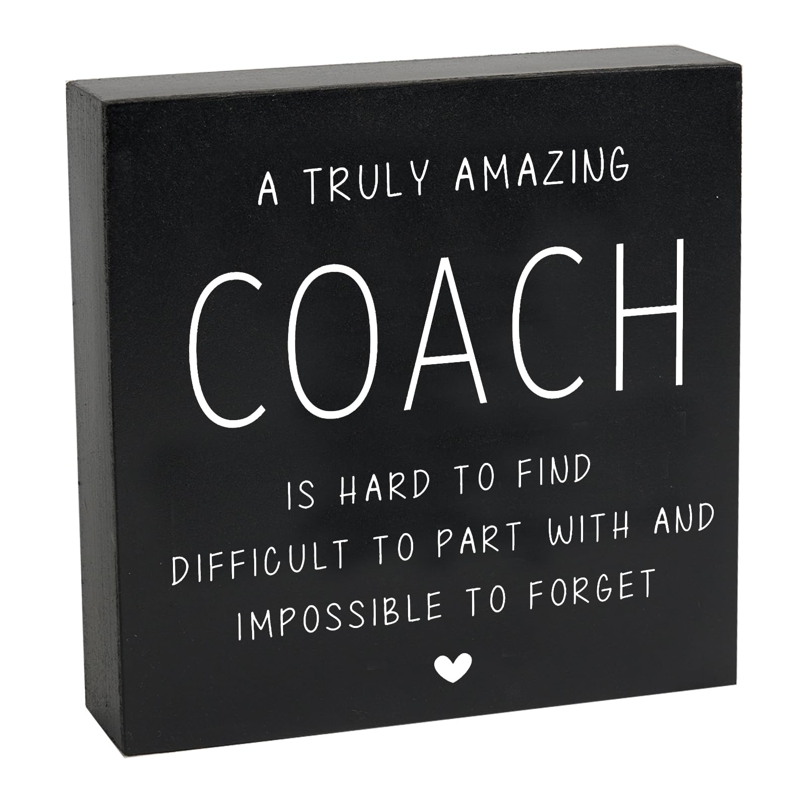 Amazon.com: Coach Gifts Wooden Box Sign, Coach Going Away Gift for Men ...