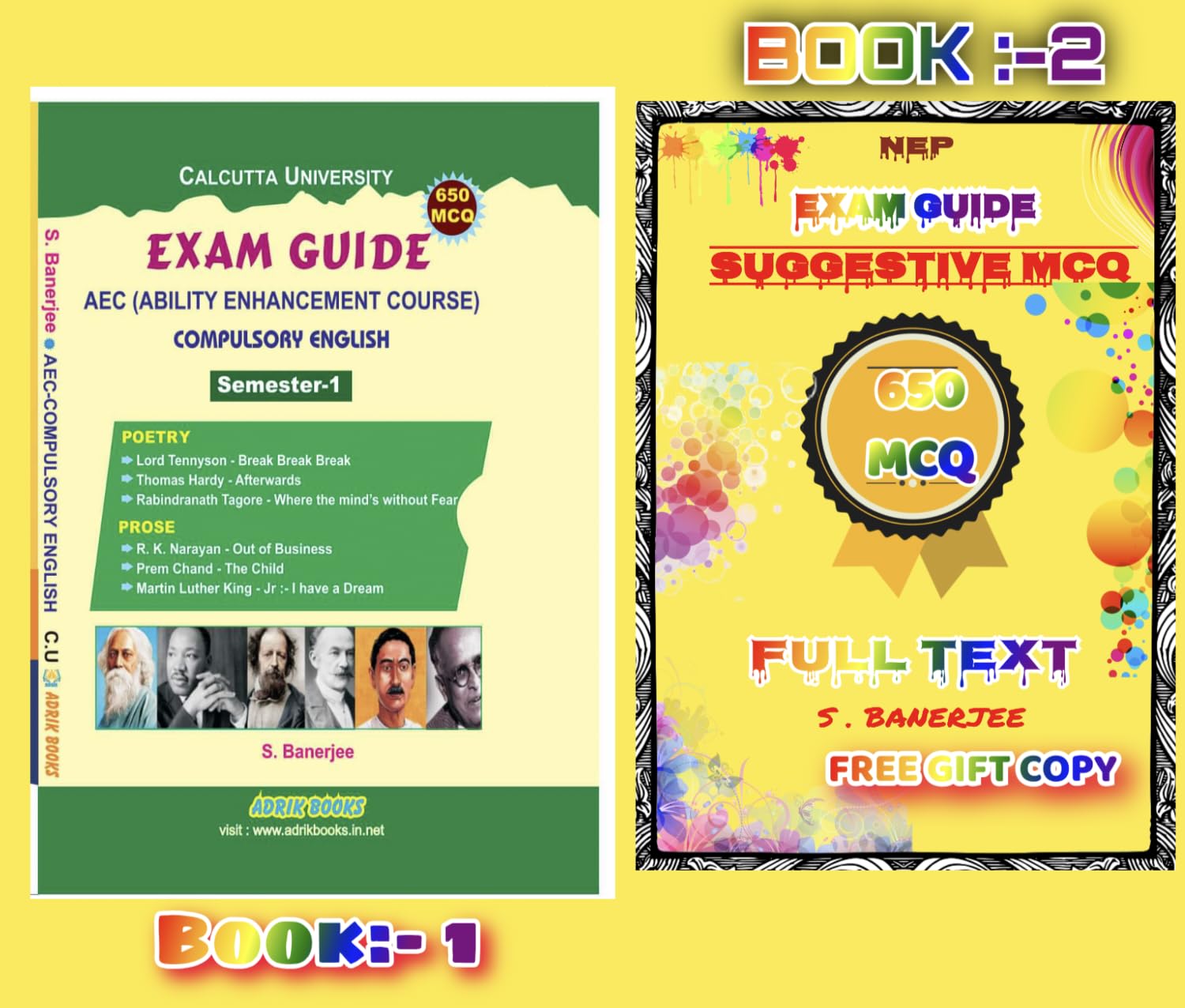 Compulsory English (sem-1) calcutta university(AEC-PAPER) ( S.BANERJEE ...