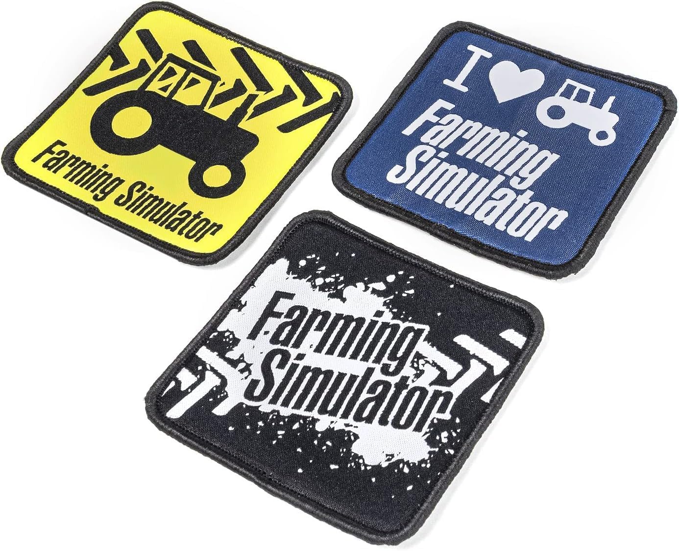 Farming Simulator Patches Set (3 Stück, Material 100% Polyester, Farbe ...
