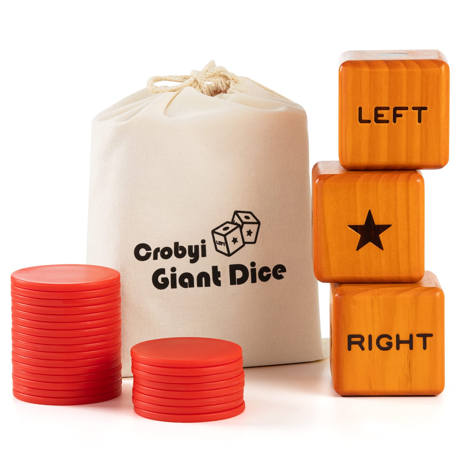 Buy Crobyi Giant Right Center Left Dice Game With 24 Large Chips buy-crobyi-giant-right-center-left-dice-game-with-24-large-chips