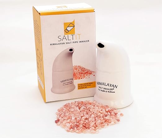 SALTIT Original Himalayan Salt Pipe with Natural Himalayan Pink Salt ...
