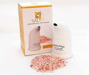 SALTIT Original Himalayan Salt Pipe with Natural Himalayan Pink Salt ...