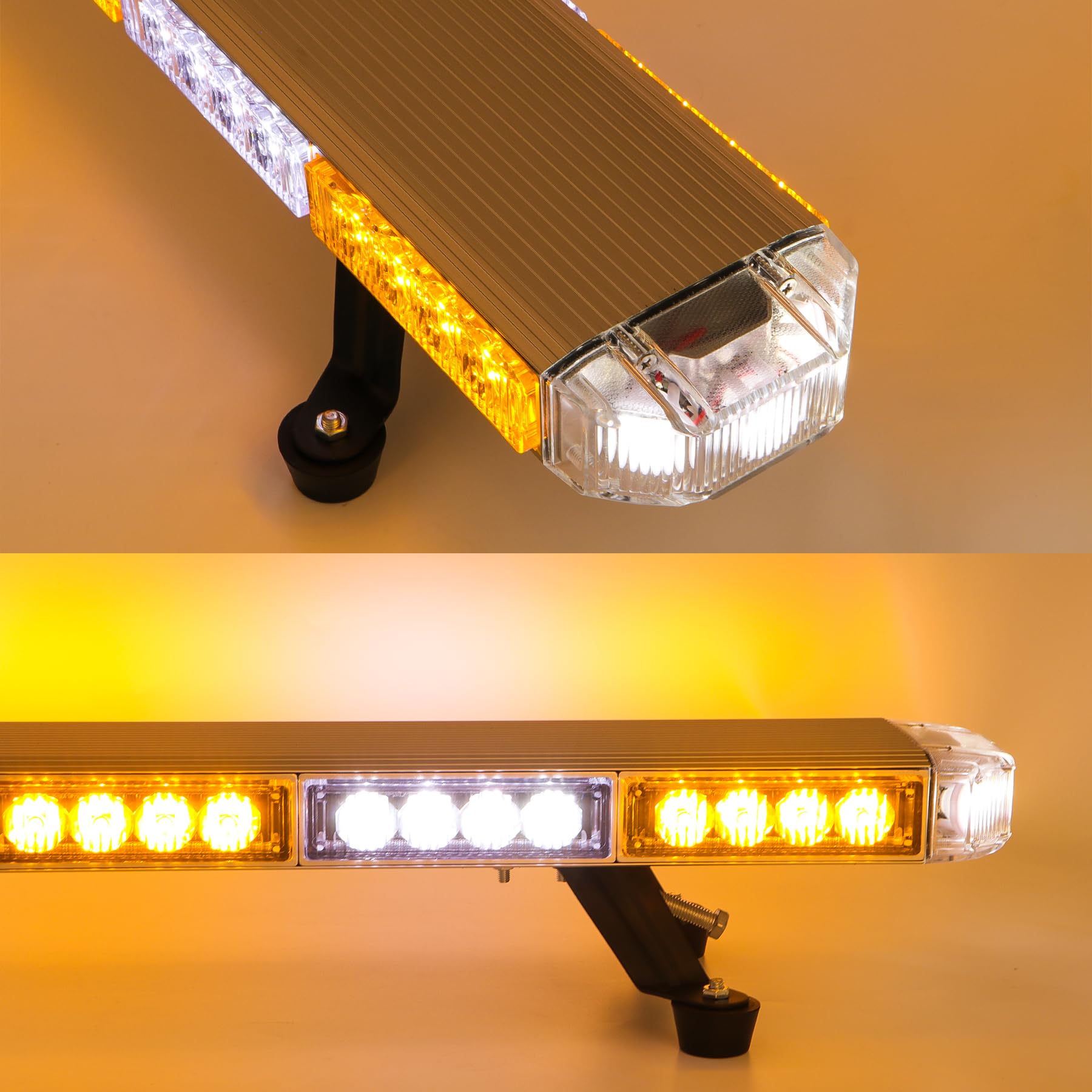Snapklik.com : Amber/White 50" 86LED Traffic Advisor Rooftop ...