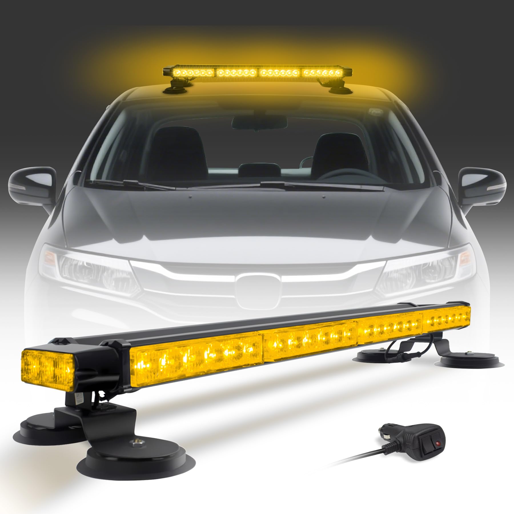 Strobe Headlights AFX Light THUNDERLED Strobe LED Bar With RGB Light