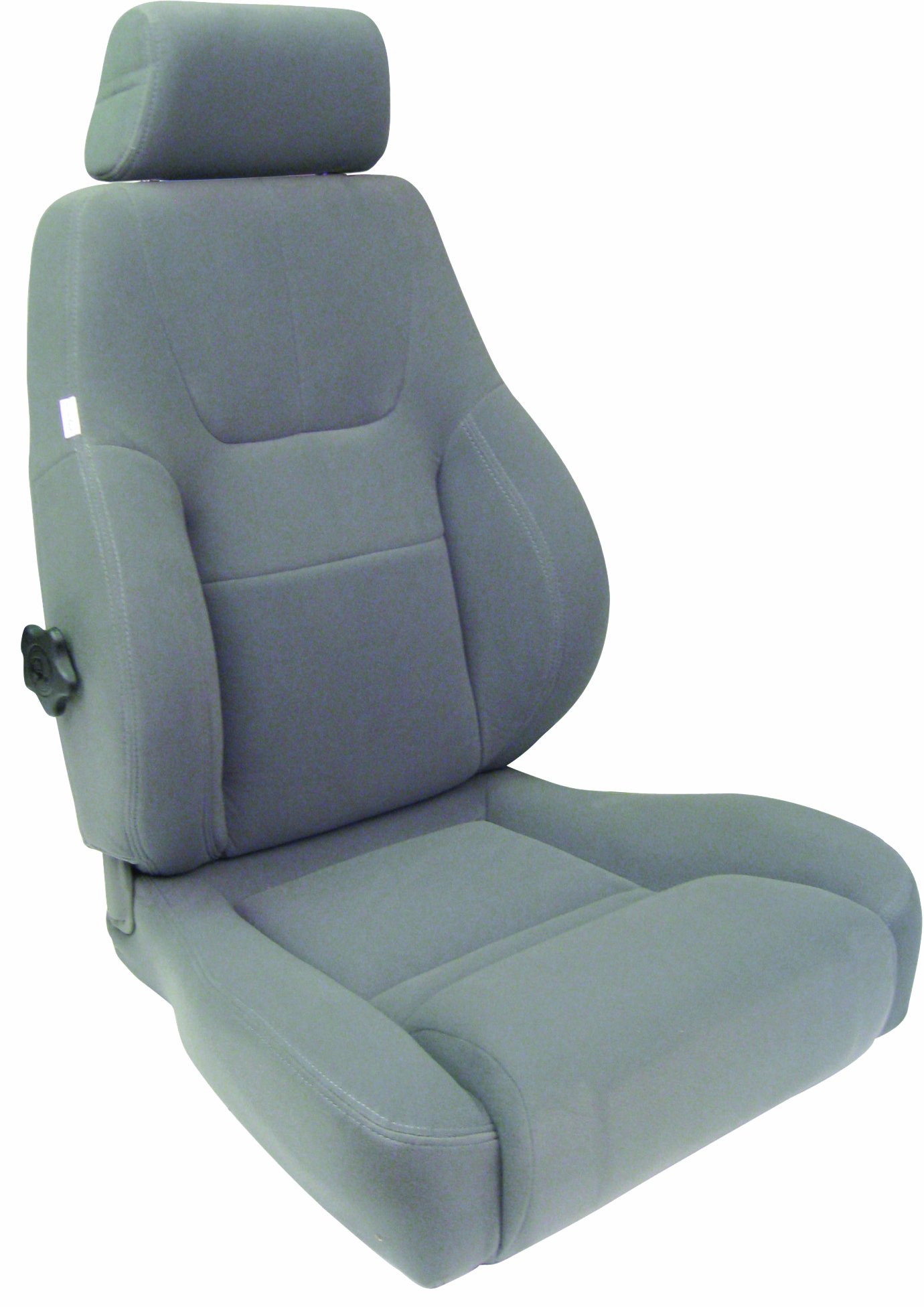 Driver Side Bucket Seat Procar Elite Lumbar Seat - Black Vinyl, Driver ...