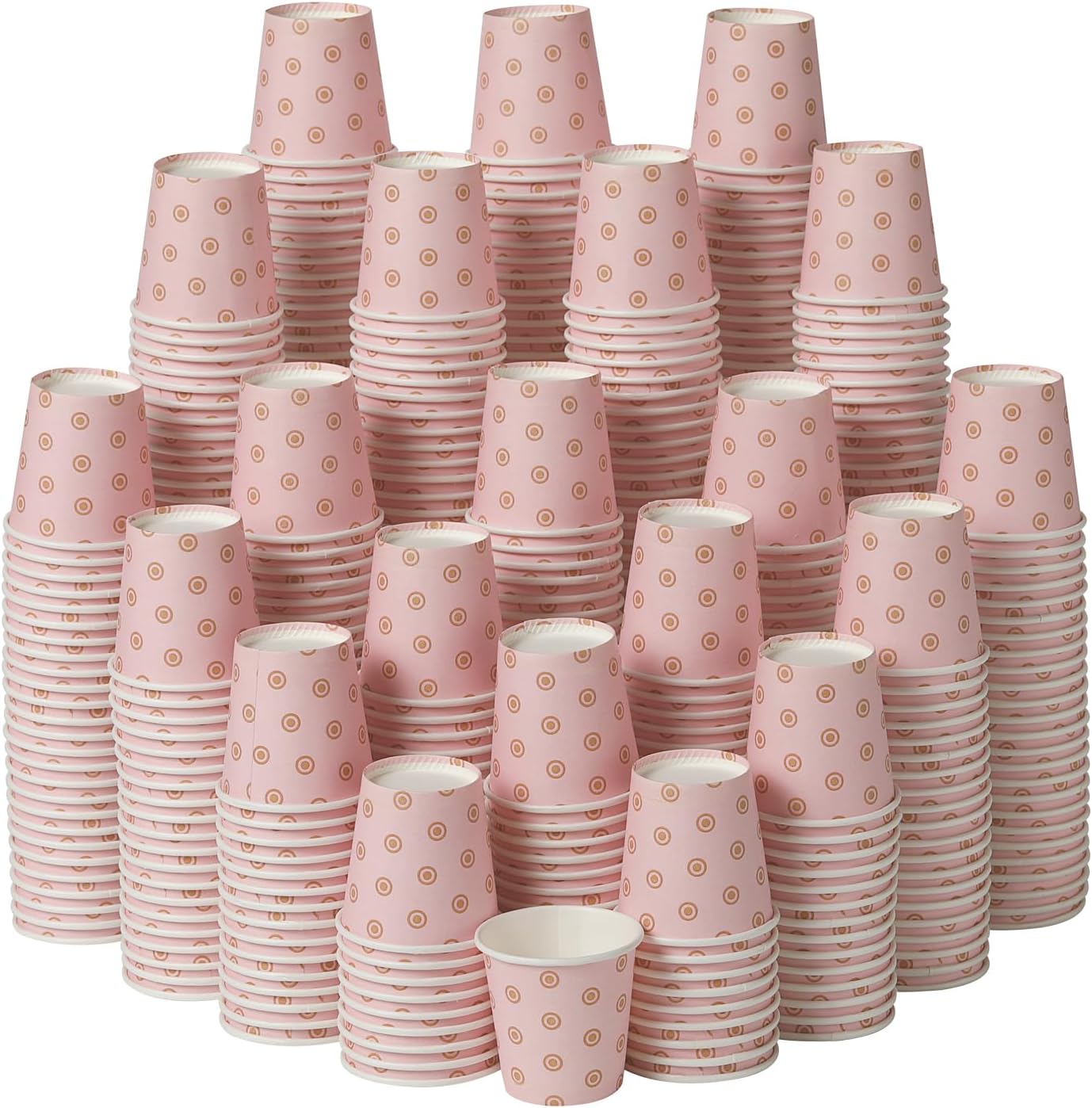 Amazon.com: 600 Pack 3 oz Disposable Paper Cups - Small Bathroom ...