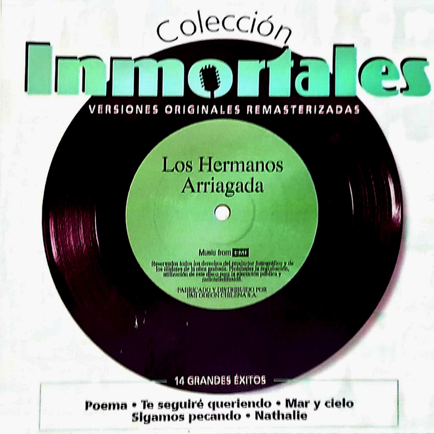 Volveras song by Los Hermanos Arriagada from Coleccion Inmortales ...