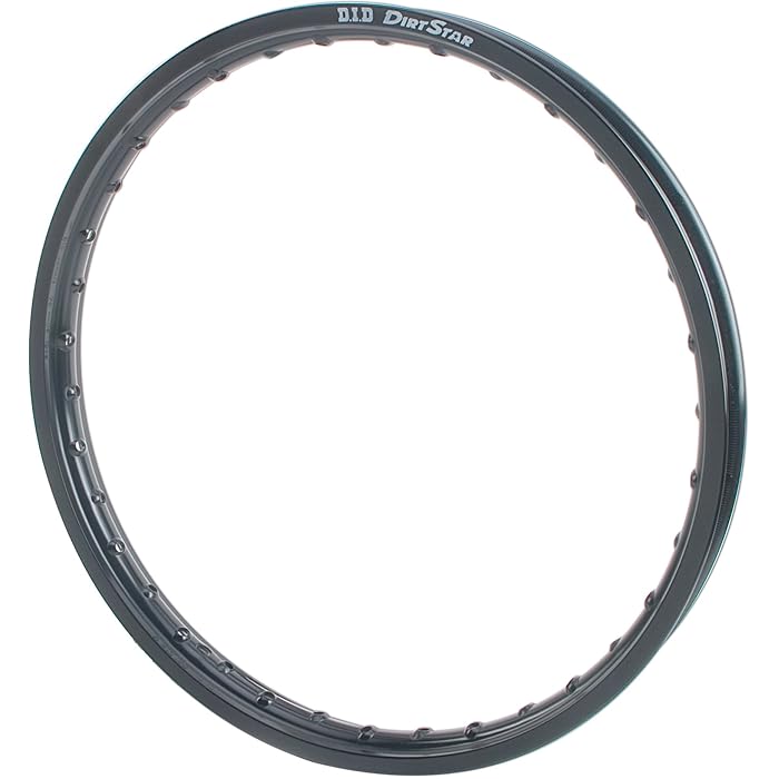 Buy D.I.D. Dirt Star 2.15x18 OEM Profile Rear Rim Black 19X215VB01H ...