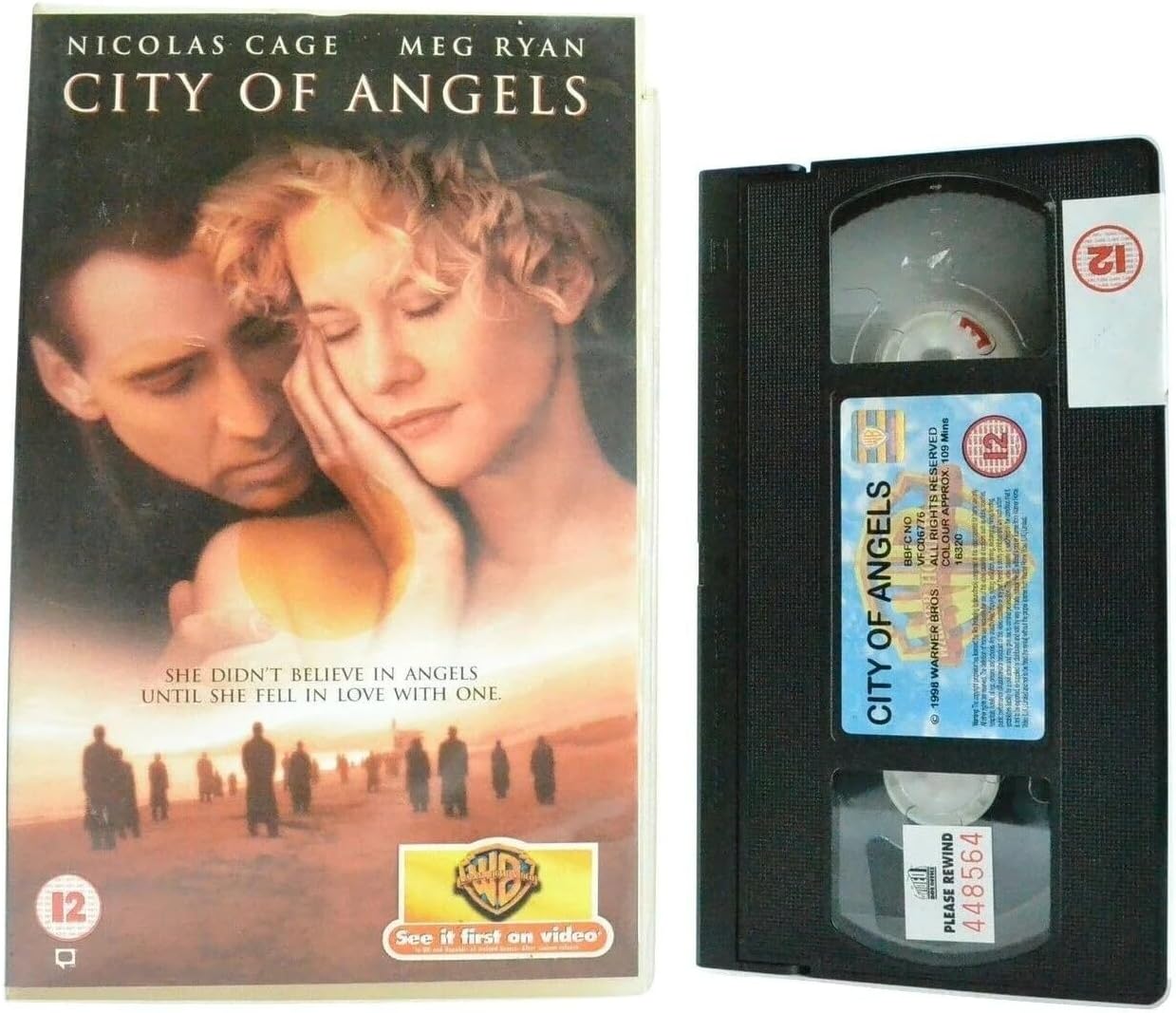 City Of Angels [VHS] : Nicolas Cage, Dennis Franz, Dawn Steel, Andre ...