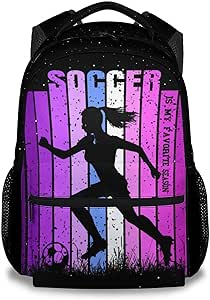 Amazon.com | UNIKITTY Backpack for Girls - Soccer Backpack for School ...